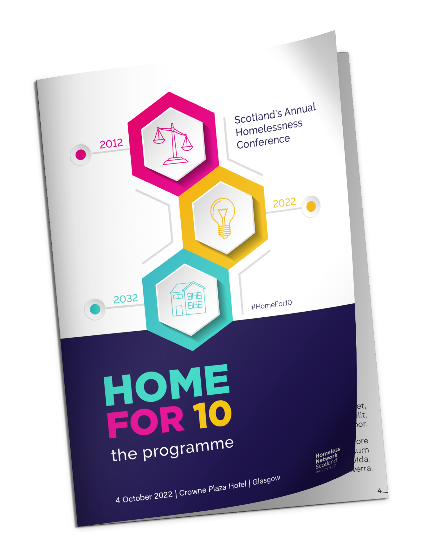 Home for 10 delegate pack - Homeless Network Scotland: we are all in